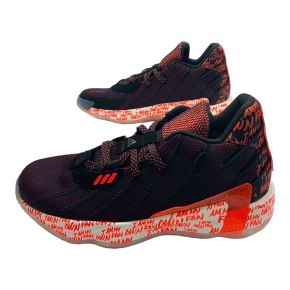 adidas | Shoes | Adidas Dame 7 Basketball Shoe Blacksolar Redcloud ...